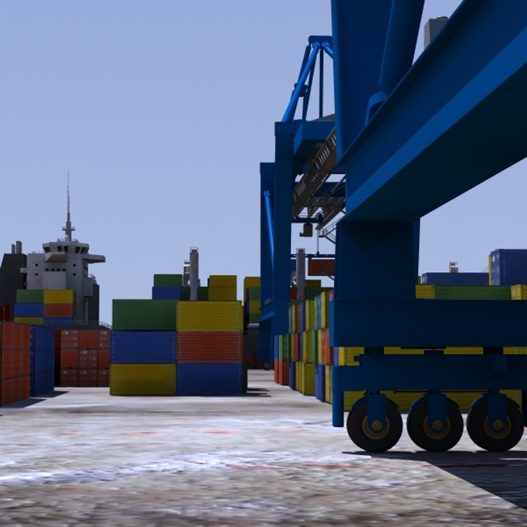 3ds Cargo Dockyard