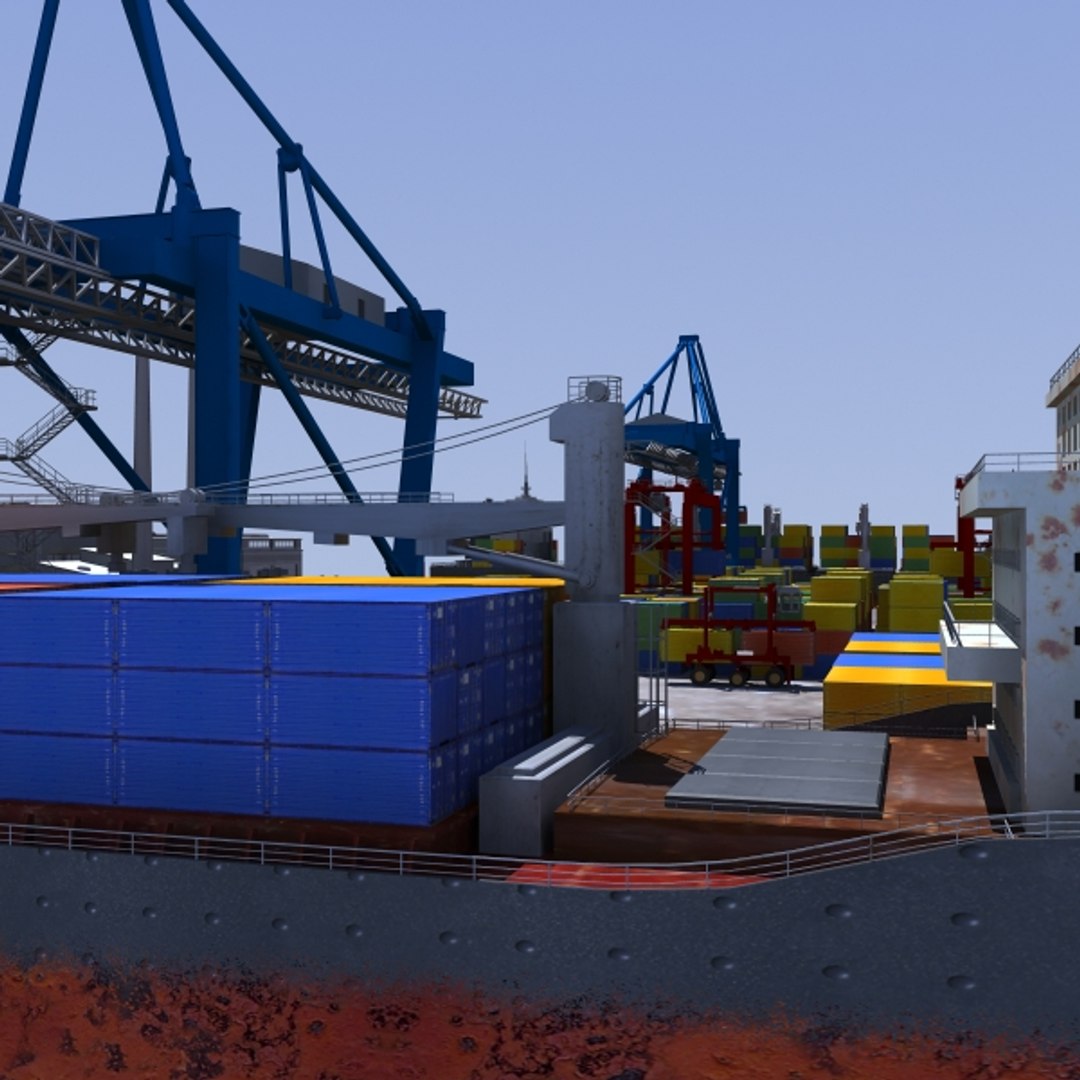 3ds Cargo Dockyard
