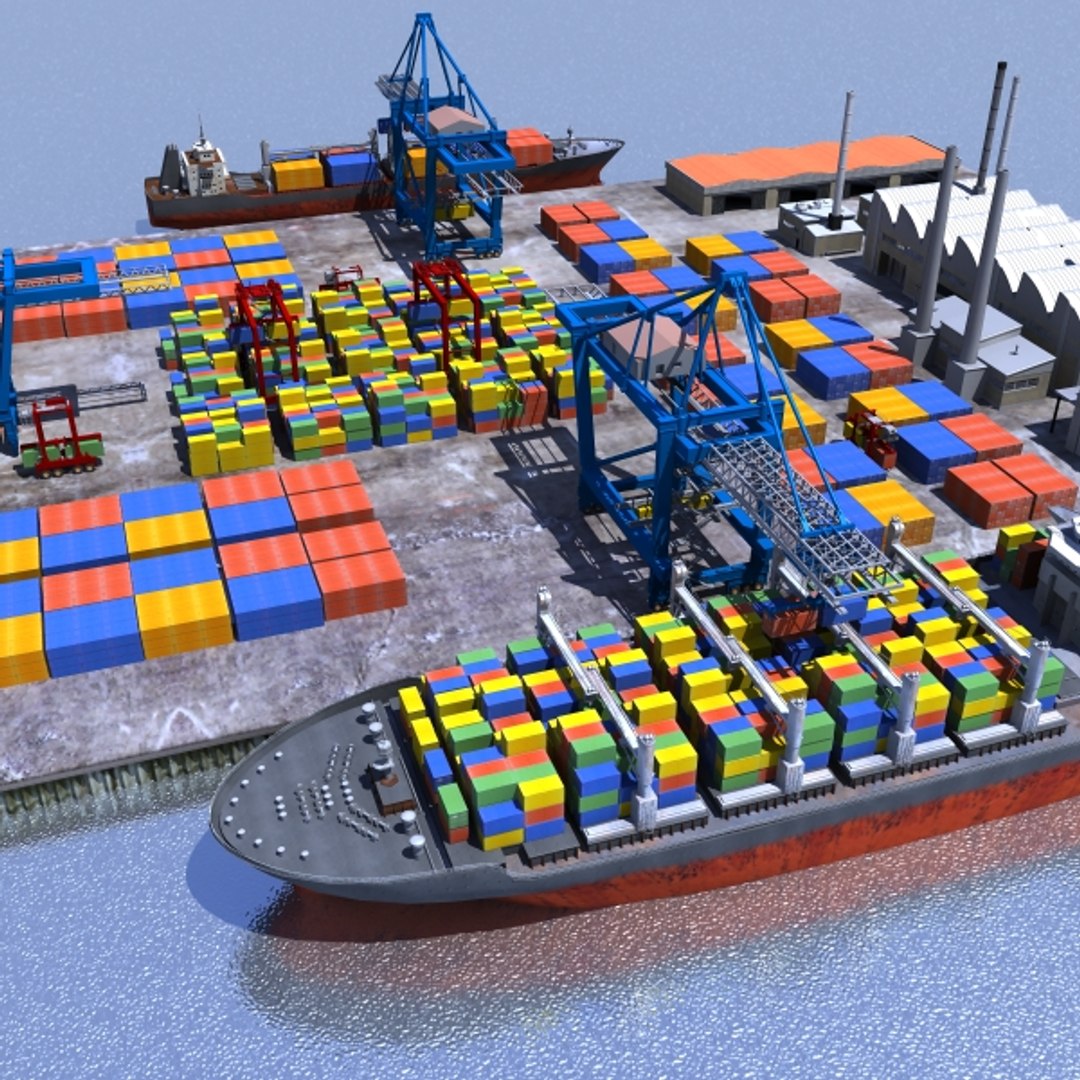 3ds Cargo Dockyard