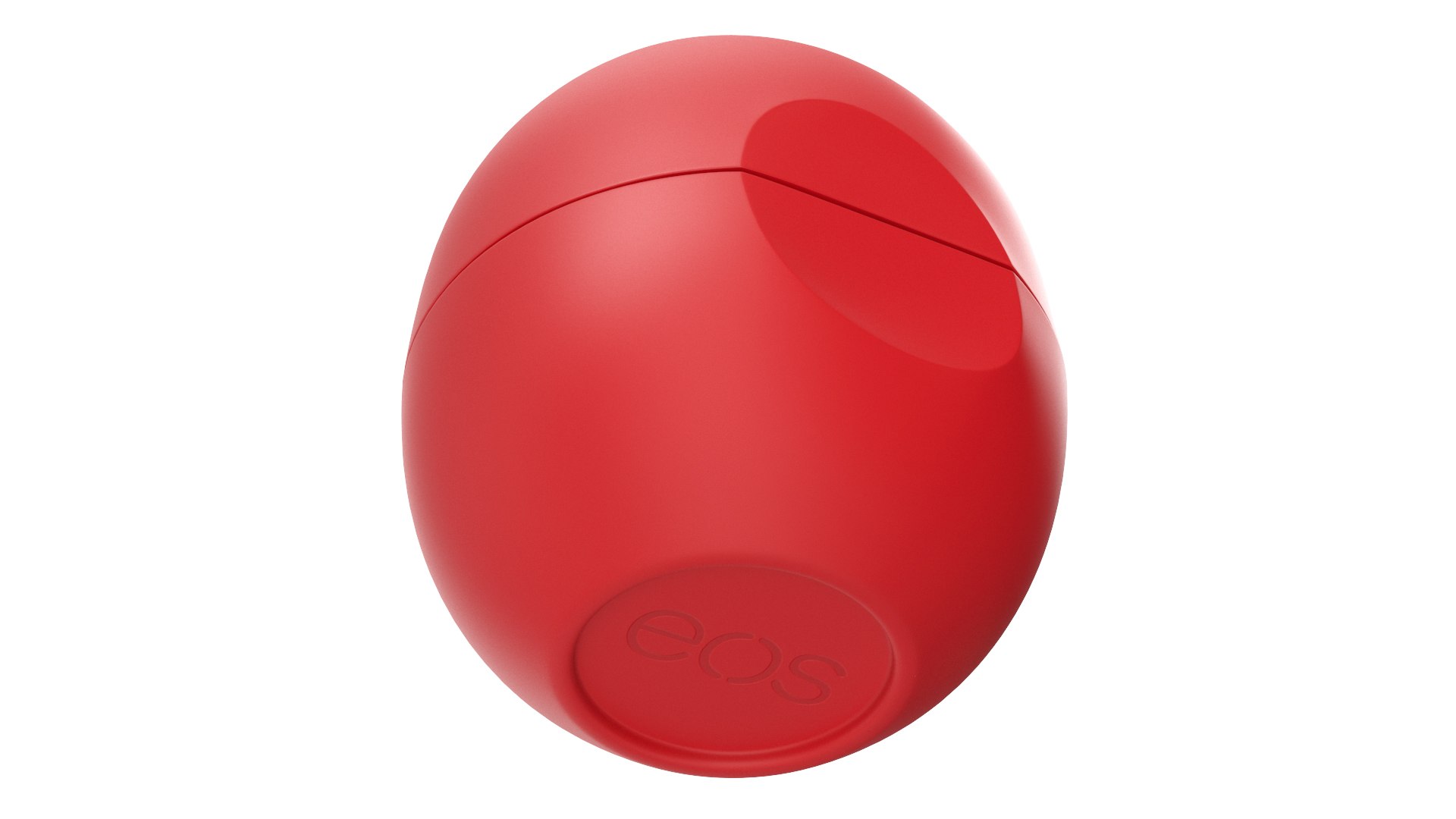 EOS Lip Balm Sphere Red Closed 3D model - TurboSquid 2059842