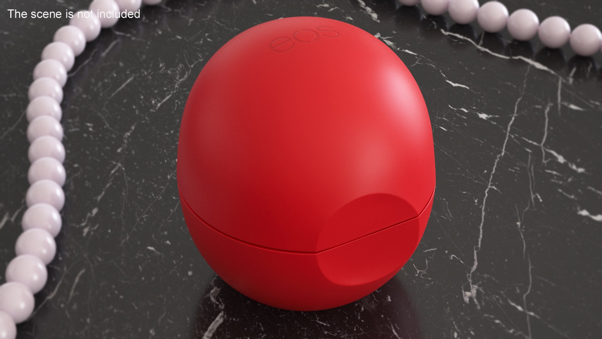 EOS Lip Balm Sphere Red Closed 3D Model - TurboSquid 2059842