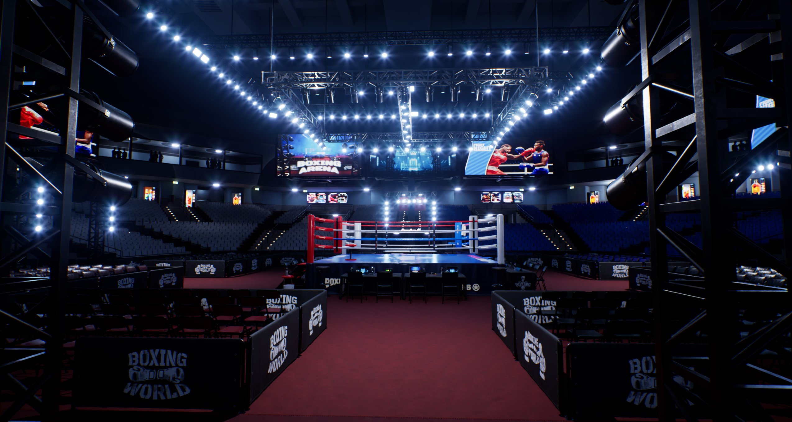 modelo 3d BOXING ARENA STADIUM Paquete de recursos completo listo para ...