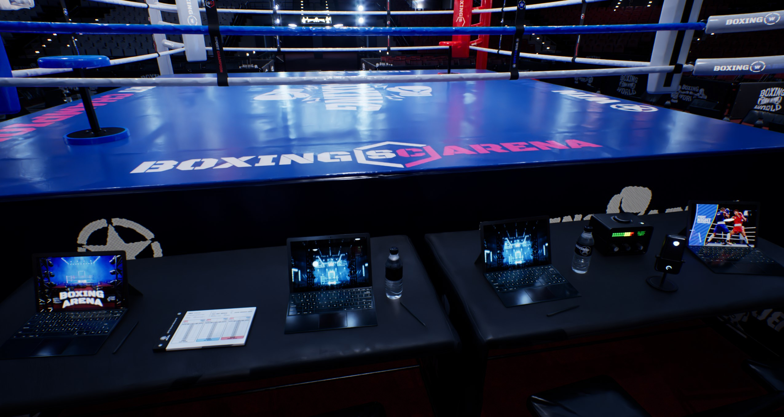modelo 3d BOXING ARENA STADIUM Paquete de recursos completo listo para ...