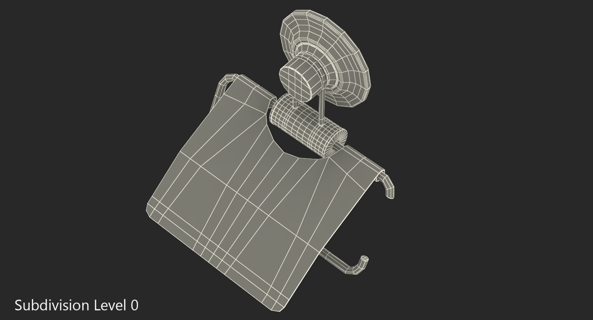 Toilet paper holder 3D model - TurboSquid 1214123