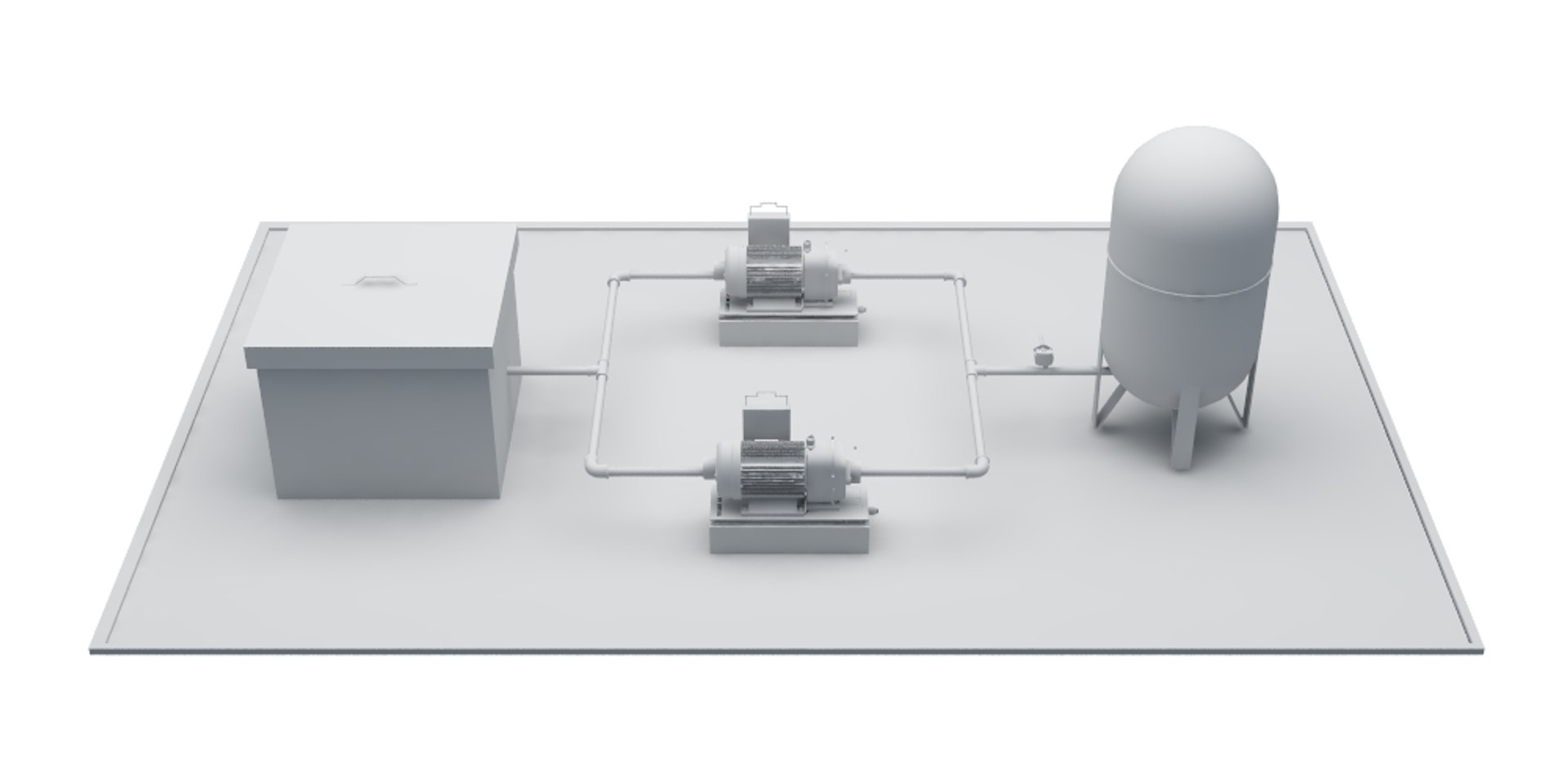 3D model pressurization pumps - TurboSquid 1270559