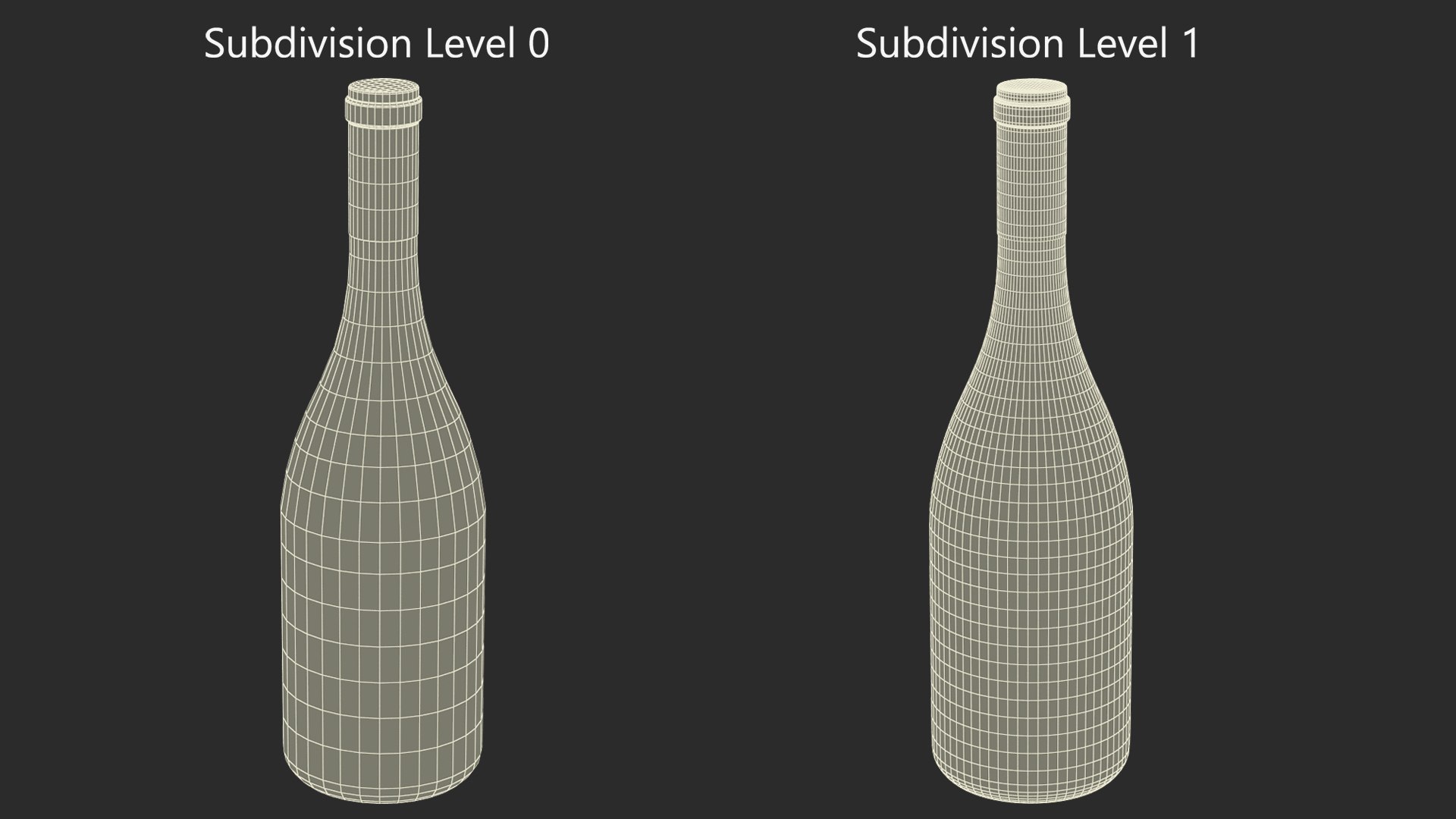 Cosmic Pares Balta Wine Bottle 3D - TurboSquid 2314020