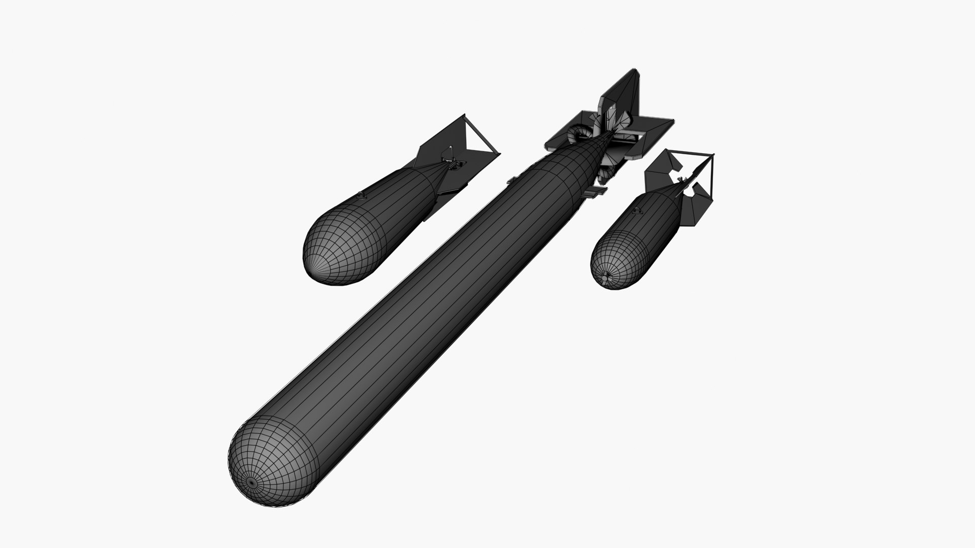 3D Japanese Bombs Of Pearl Harbor Model - TurboSquid 2092290