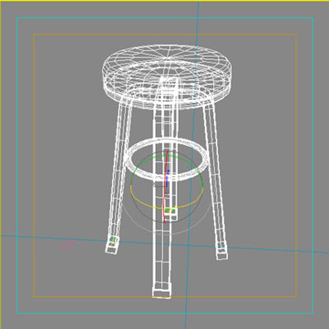 Chair Furniture Obj