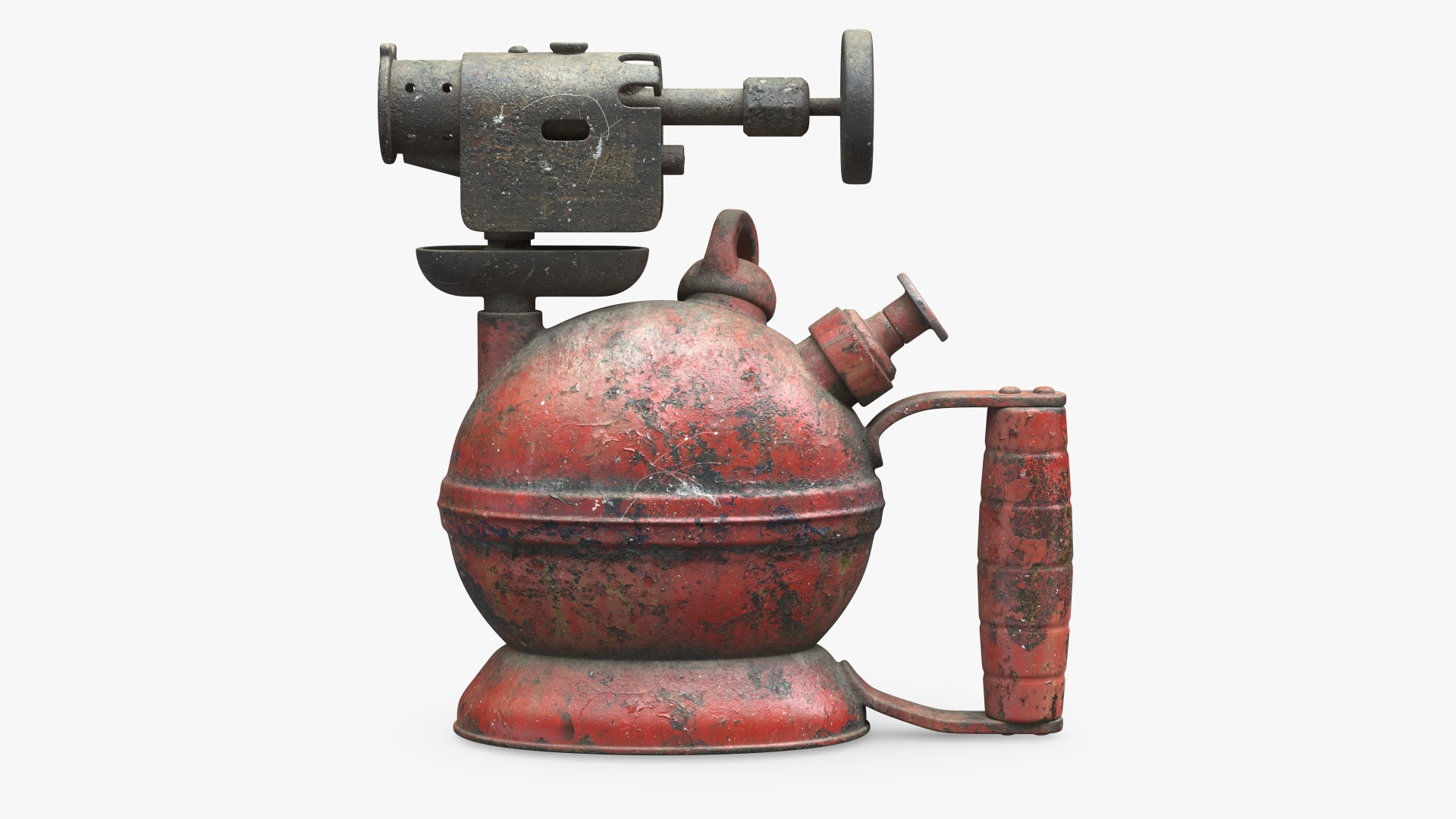 Antique Brass Blow Torch 3D Model - TurboSquid 1989930