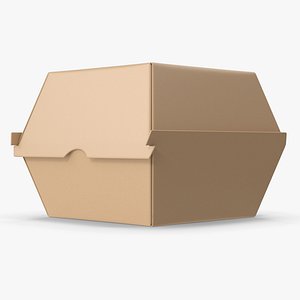 3D model Burger Box - TurboSquid 1863839
