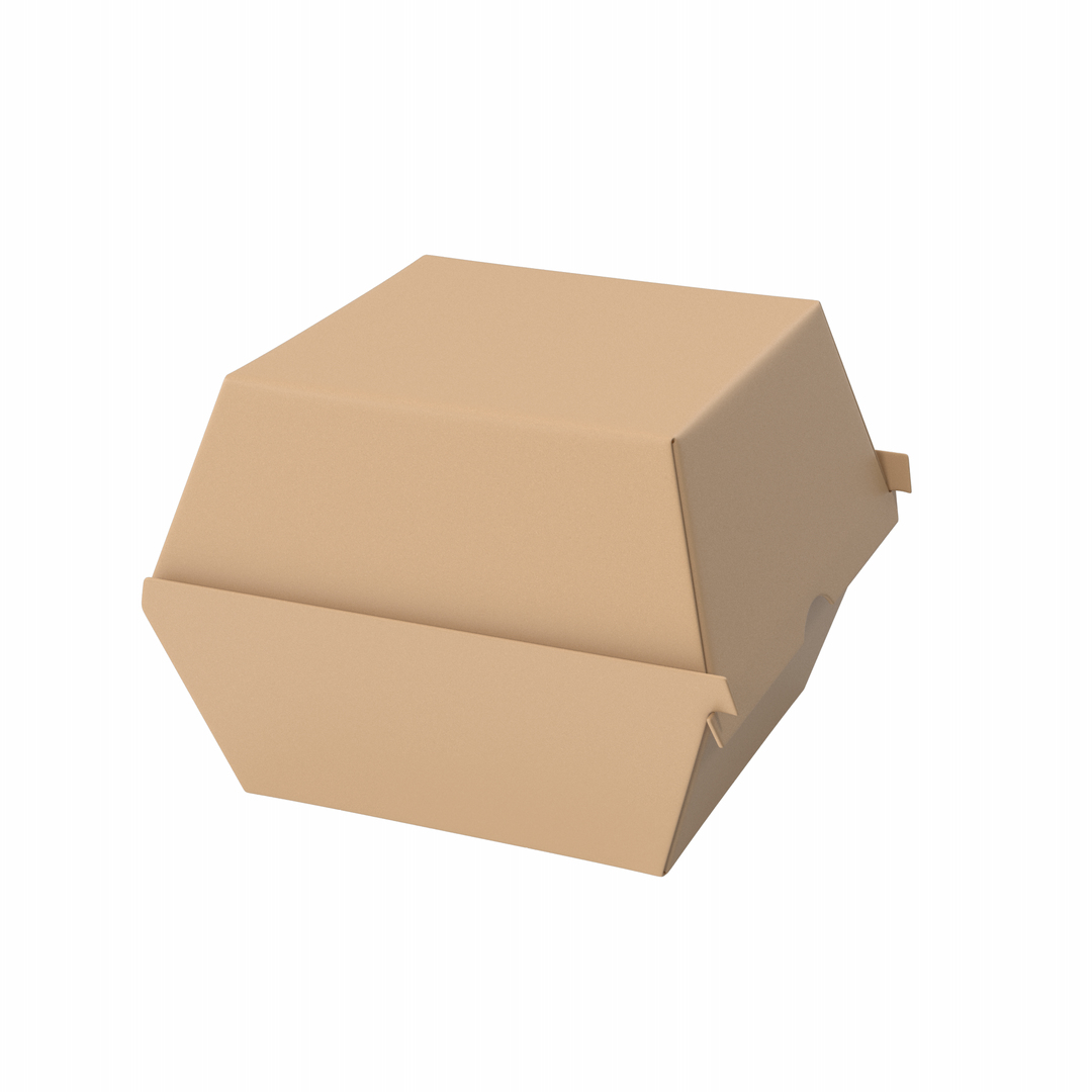 3D Model Burger Box - TurboSquid 1863839