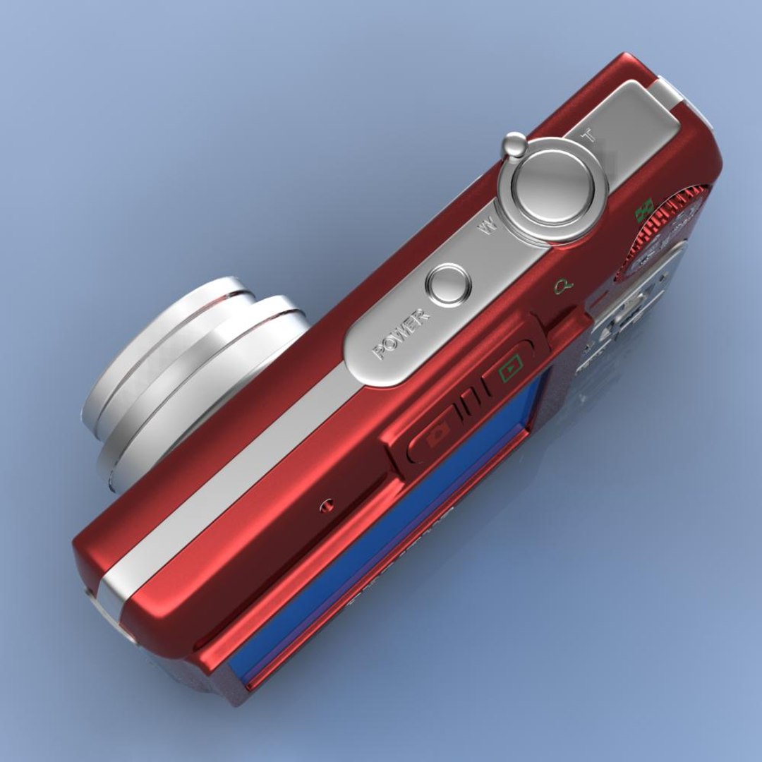 3dsmax Olympus Fe-280 Camera