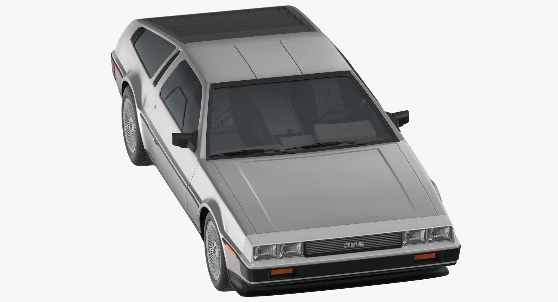 Delorean generic driving 3D - TurboSquid 1335720