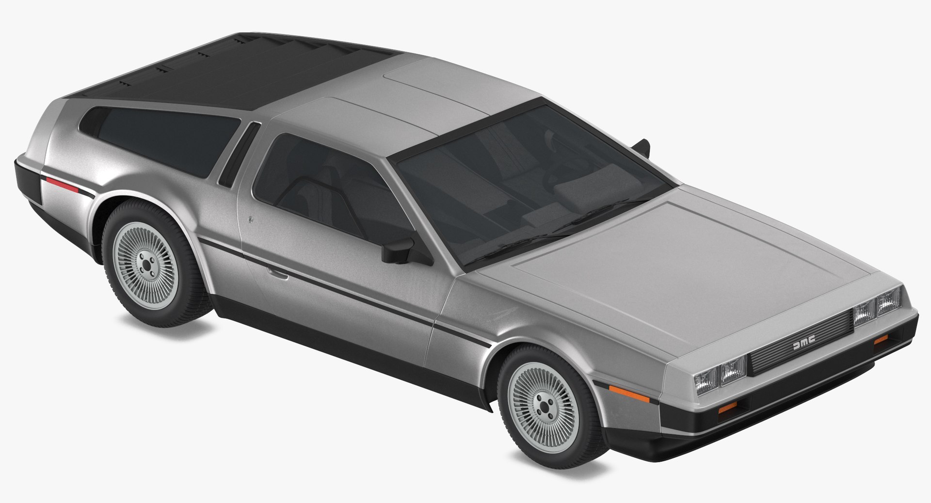 Delorean generic driving 3D - TurboSquid 1335720