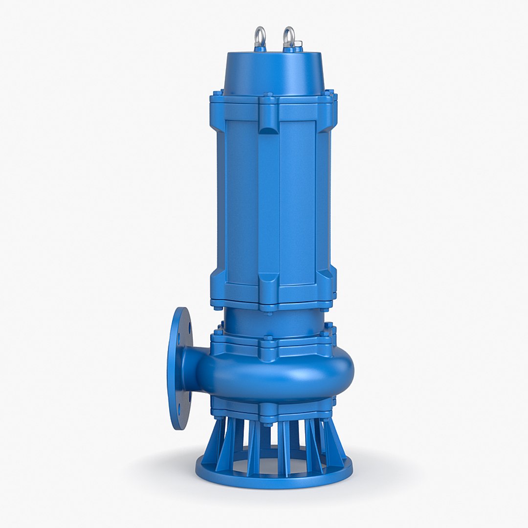 Submersible Pump 3D - TurboSquid 1573060