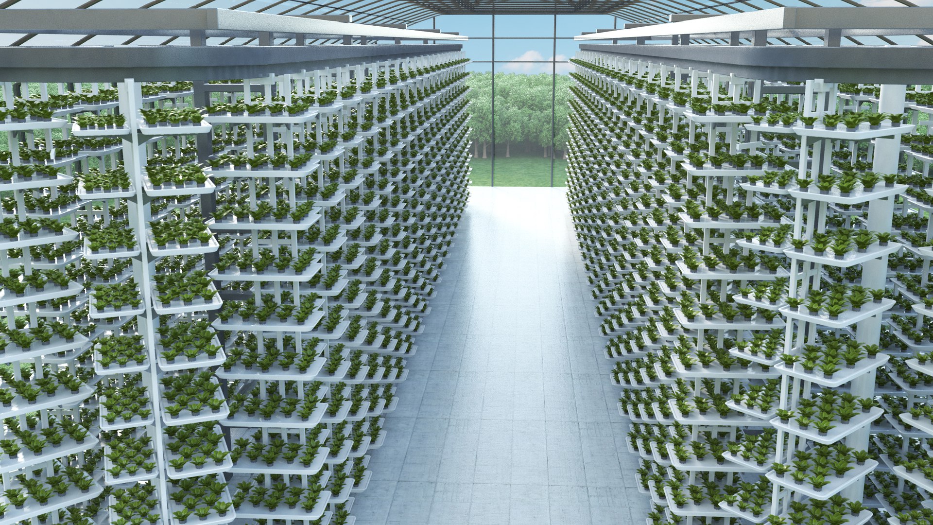 3D Hydroponics Vertical Farm 09 - TurboSquid 1883824