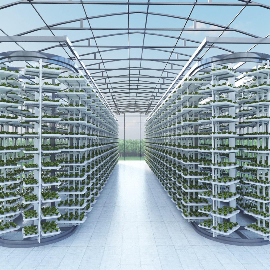 3D Hydroponics Vertical Farm 09 - TurboSquid 1883824