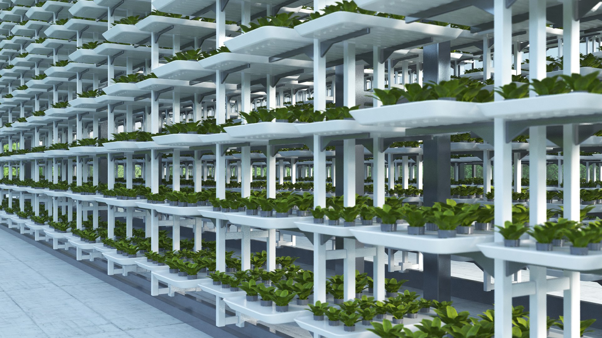 3D Hydroponics Vertical Farm 09 - TurboSquid 1883824