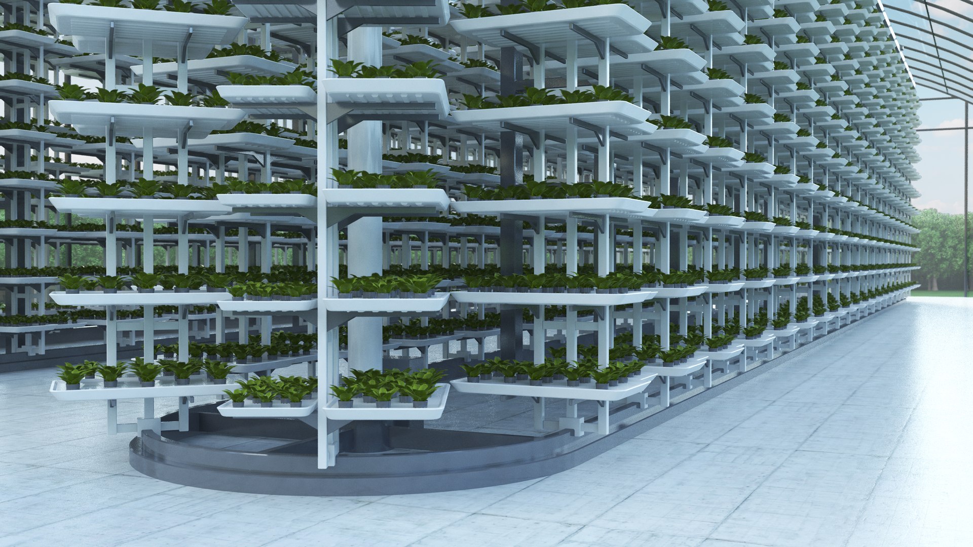 3D Hydroponics Vertical Farm 09 - TurboSquid 1883824
