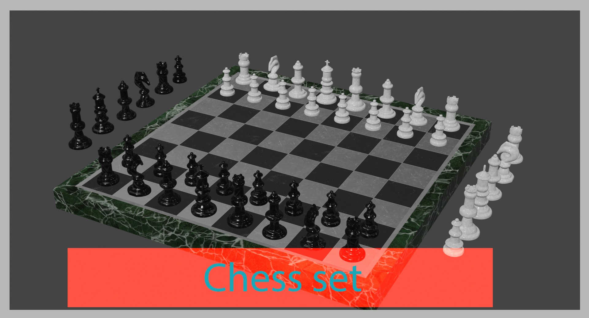 3D Chess Pack - TurboSquid 1804582