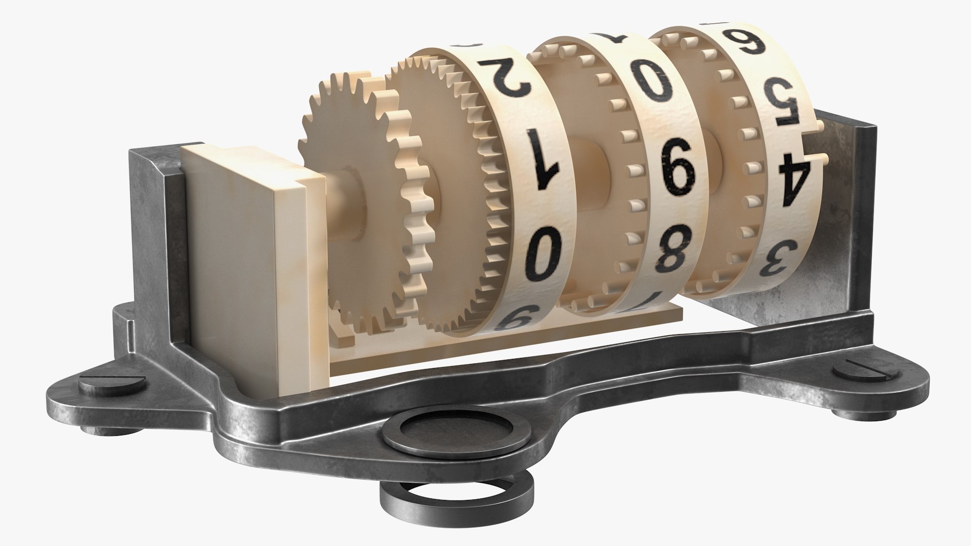 Counter Mechanism 3D - TurboSquid 1653118