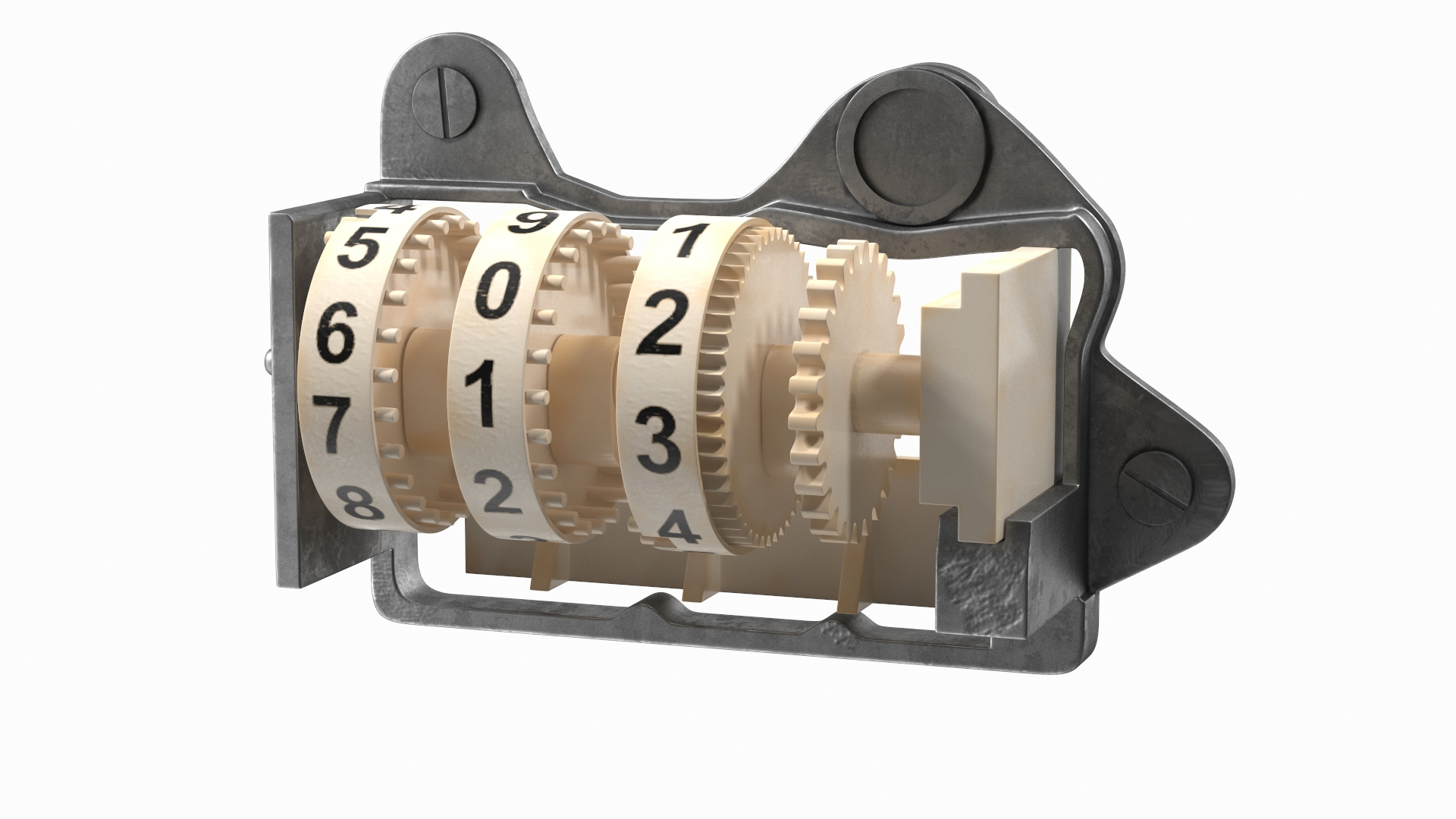 Counter Mechanism 3D - TurboSquid 1653118