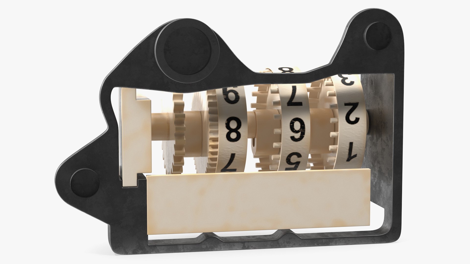 Counter Mechanism 3D - TurboSquid 1653118