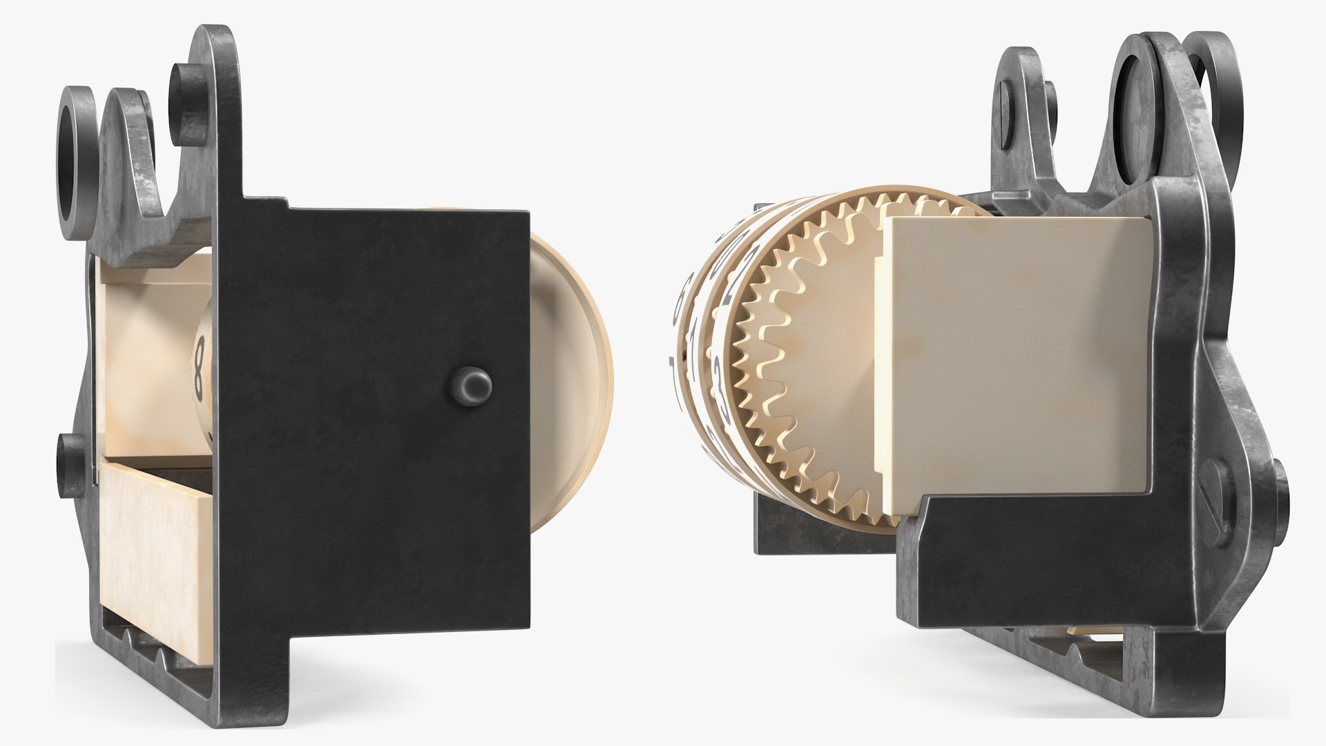 Counter Mechanism 3D - TurboSquid 1653118