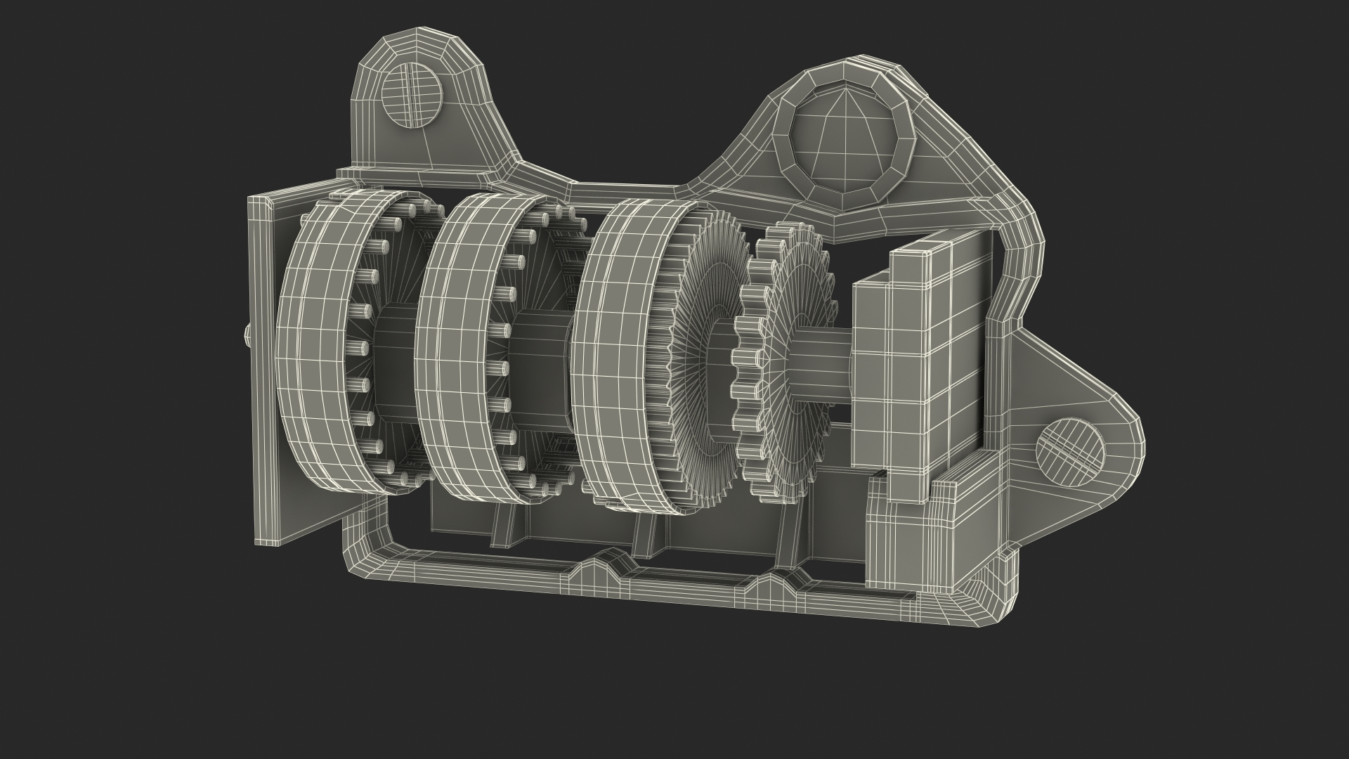 Counter Mechanism 3D - TurboSquid 1653118