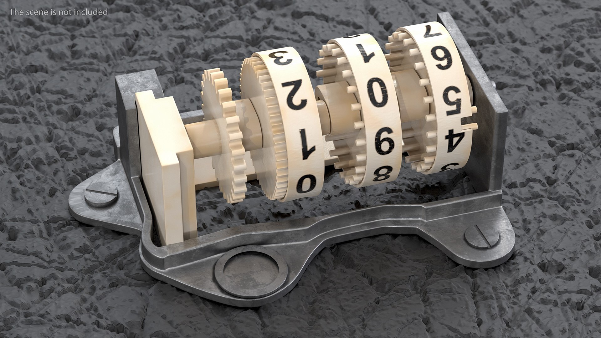 Counter Mechanism 3D - TurboSquid 1653118