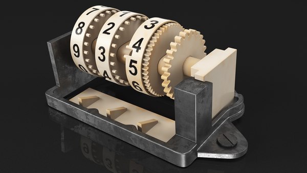 modelo 3d Mecanismo de contador - TurboSquid 1653118
