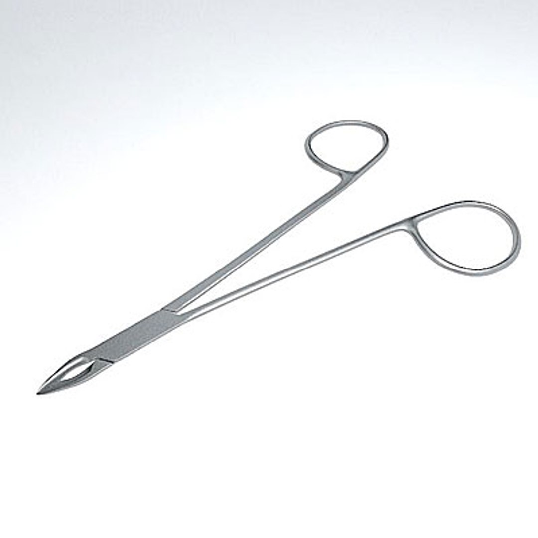 3d Tissue Nipper 03 Model