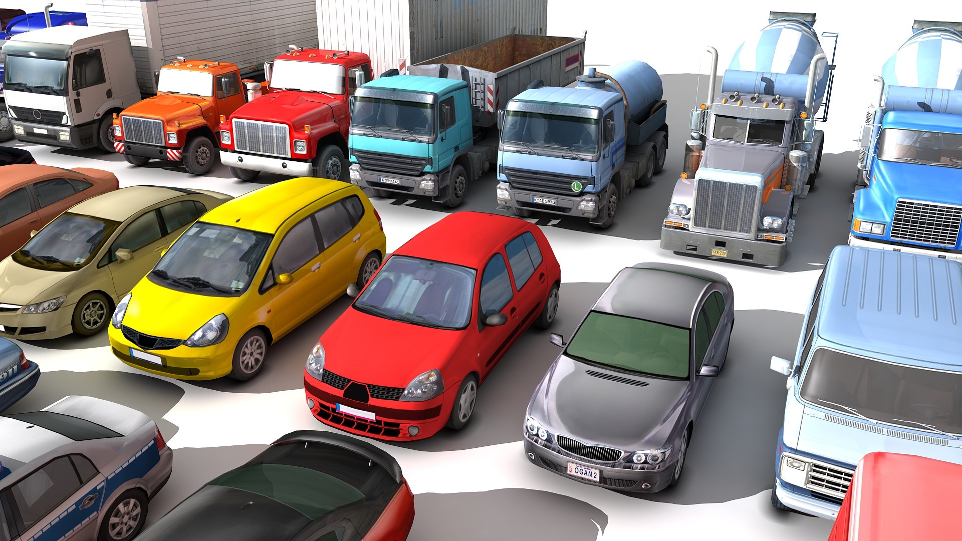 3D 73 Generic Vehicles Pack - TurboSquid 2077688