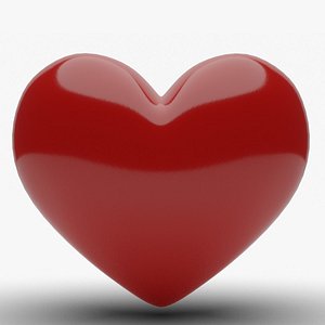 Download 3D Heart Shape Blender Models - TurboSquid