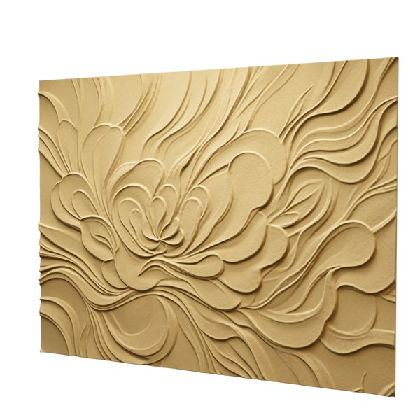 modernes Panel-Wanddekor-Set Relief STL Wandbild CNC 189 3D-Modell ...