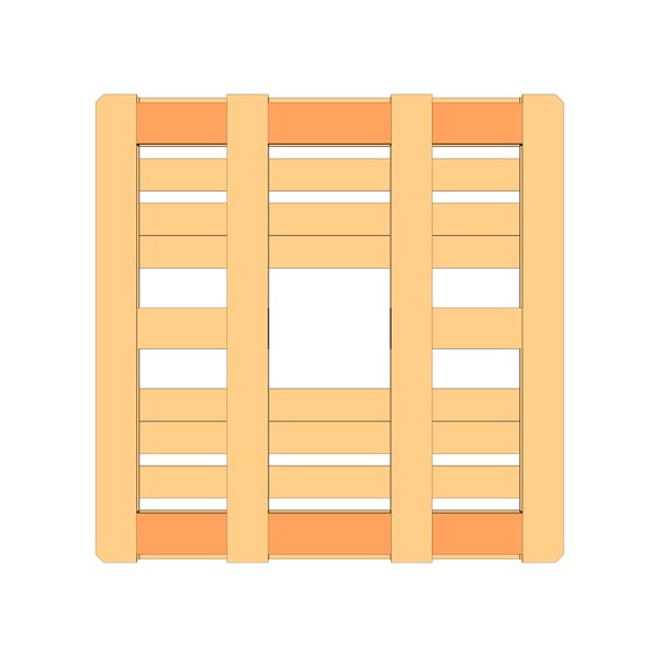 PALLET CP8 3D 모델 - TurboSquid 1954498