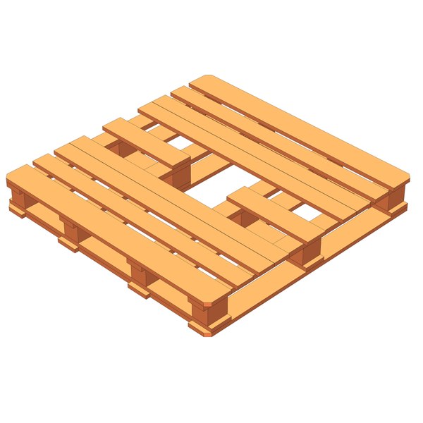 PALLET CP8 3D 모델 - TurboSquid 1954498