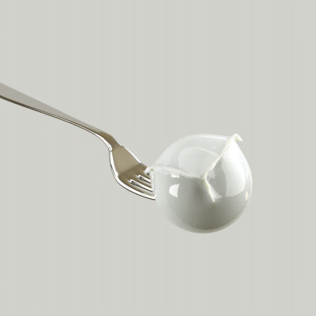 3D Mozzarella fresh cheese - TurboSquid 2108044