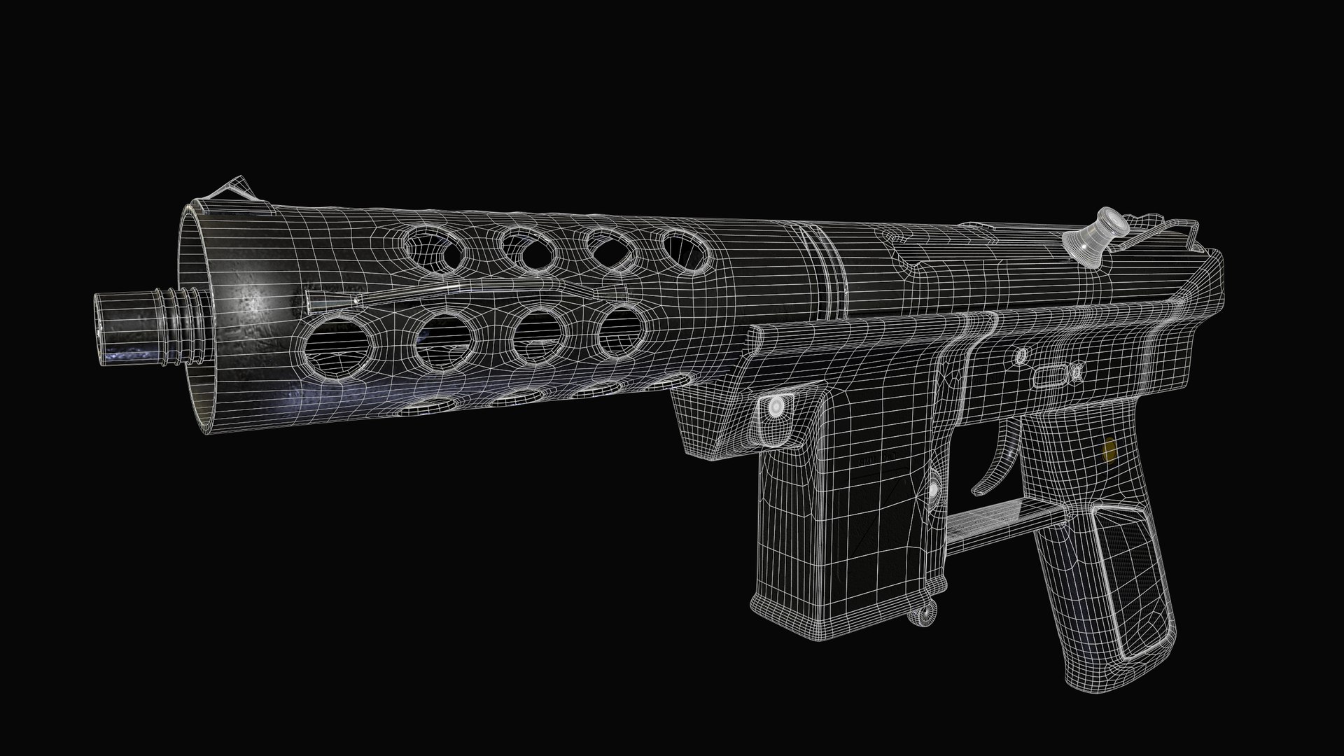 Tec9 Smg 3D Model - TurboSquid 1633934