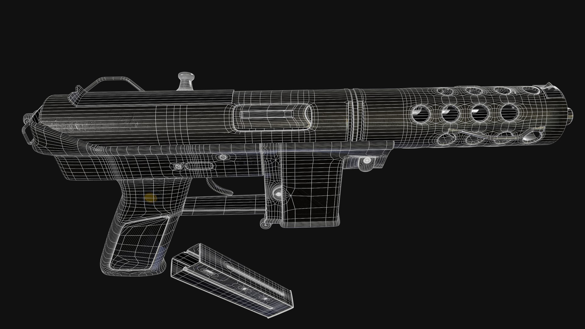 Tec9 Smg 3D Model - TurboSquid 1633934