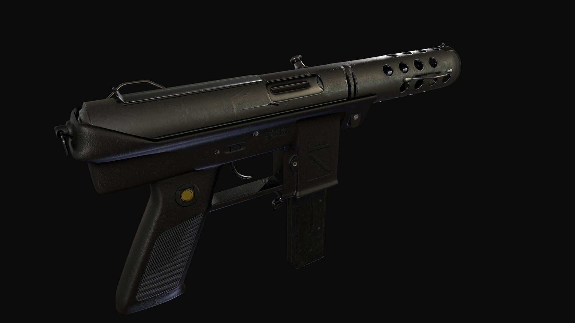 Tec9 Smg 3D Model - TurboSquid 1633934