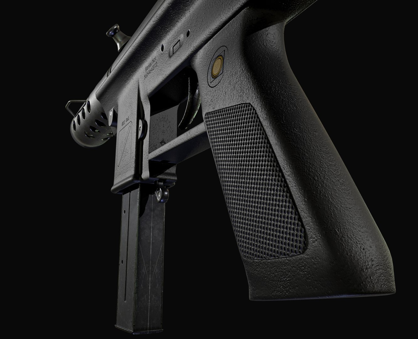 Tec9 Smg 3D Model - TurboSquid 1633934