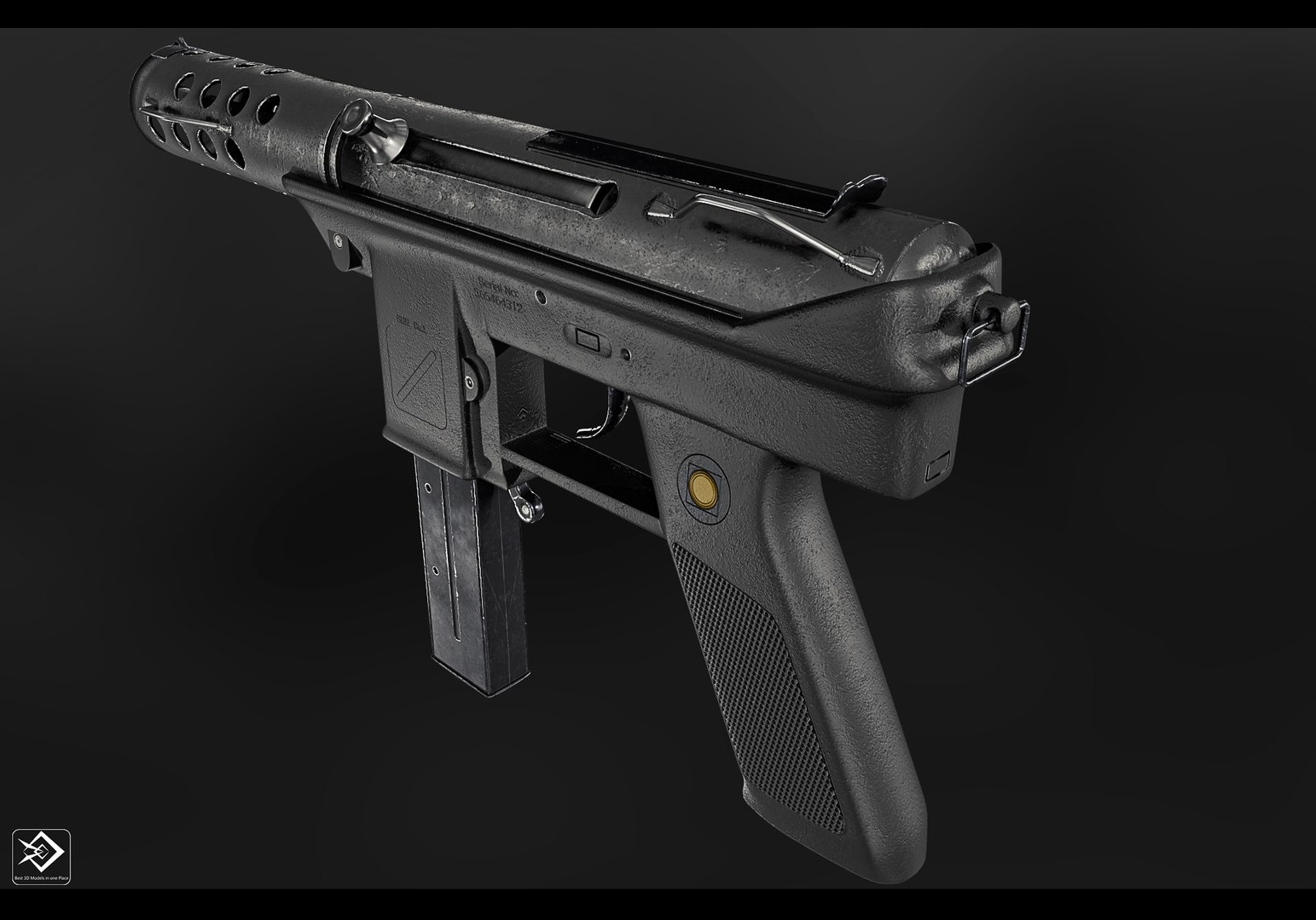 Tec9 Smg 3D Model - TurboSquid 1633934