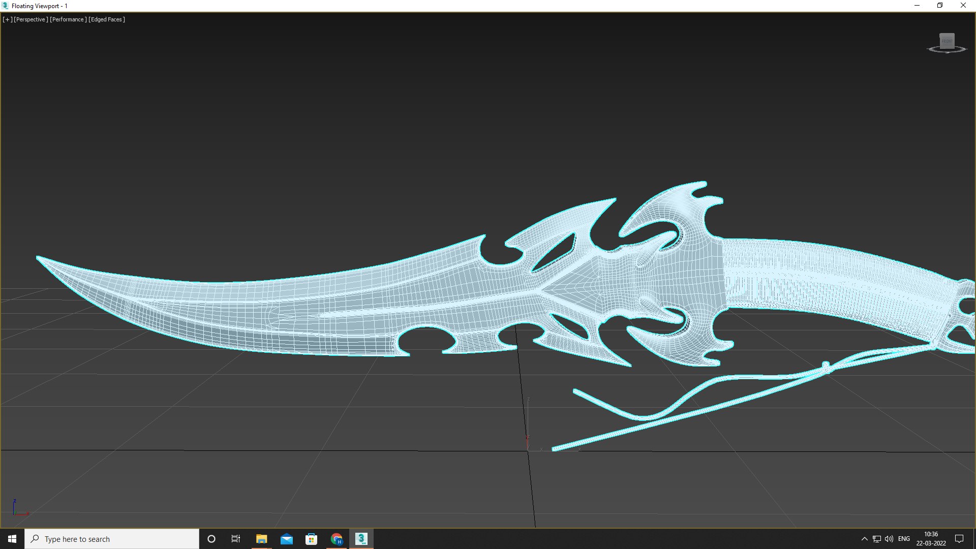 Skull Sword 3D Model - TurboSquid 1871106