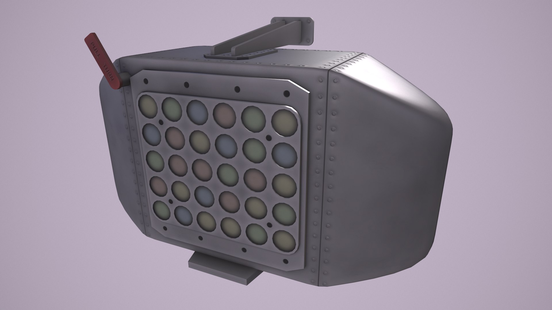Helicopter Flares Dispenser 3D Model - TurboSquid 2405157