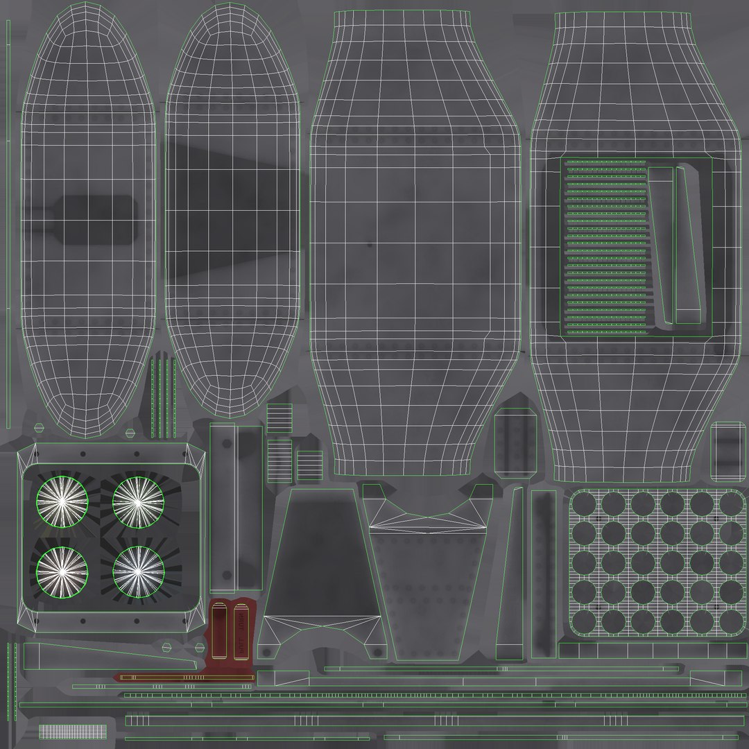 Helicopter Flares Dispenser 3D Model - TurboSquid 2405157