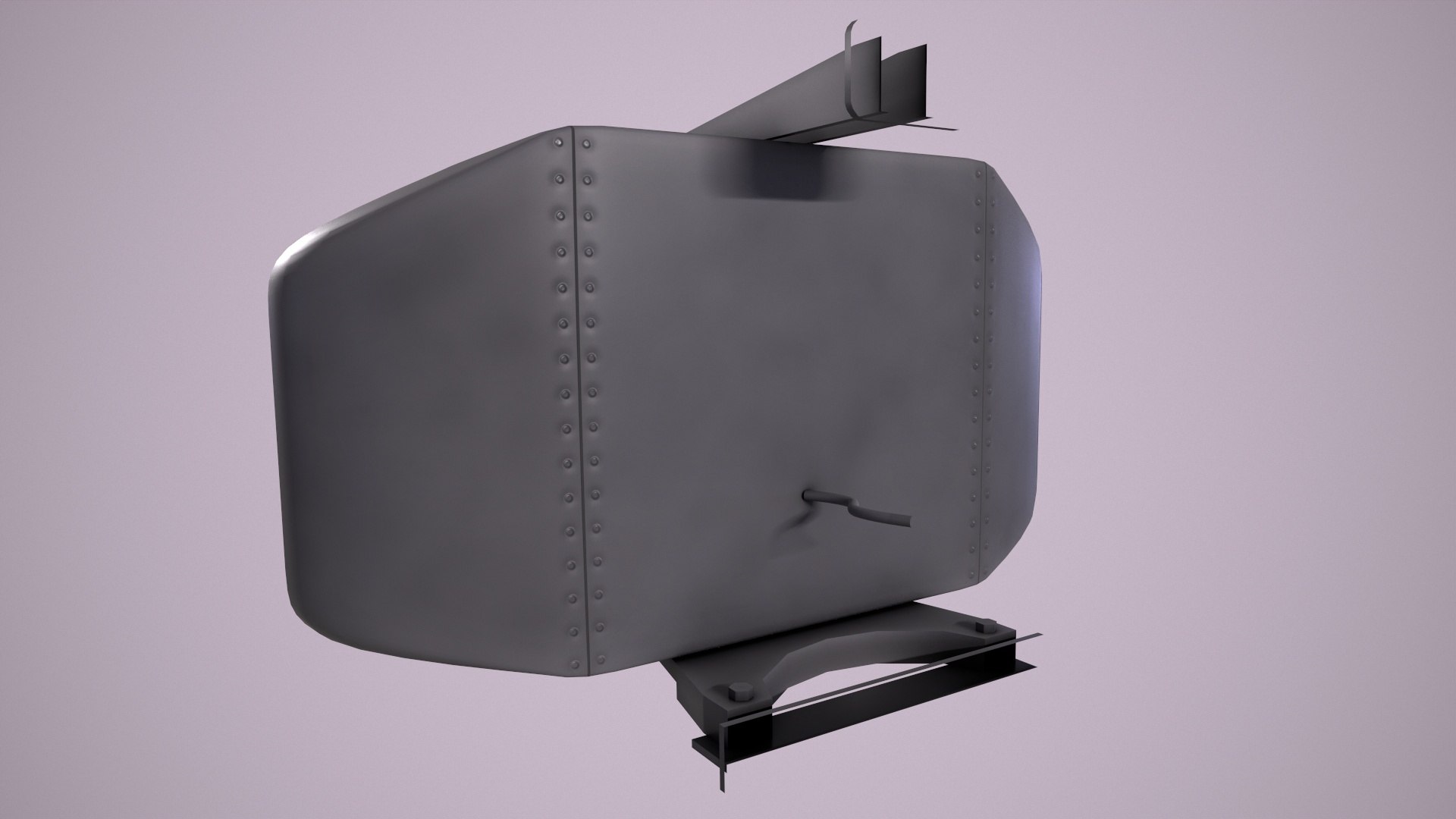 Helicopter Flares Dispenser 3D Model - TurboSquid 2405157