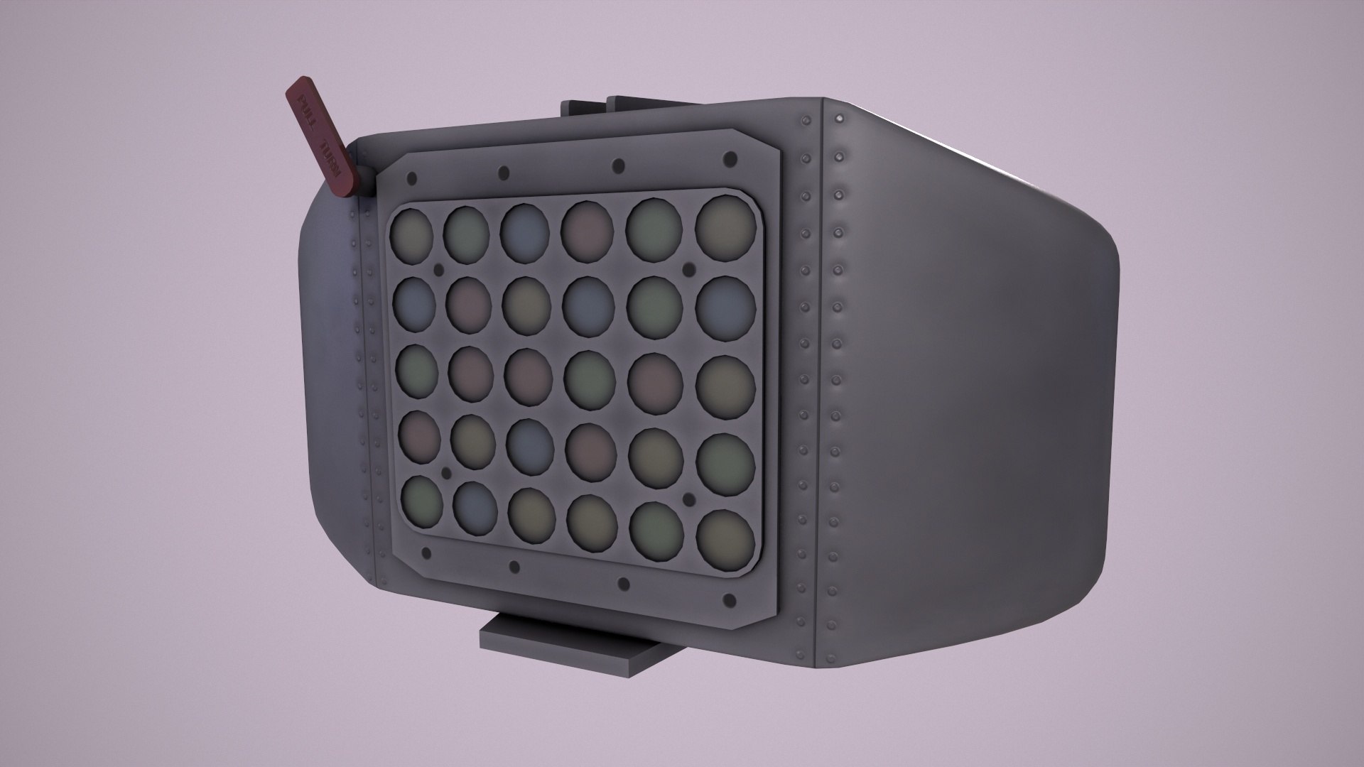 Helicopter Flares Dispenser 3D Model - TurboSquid 2405157