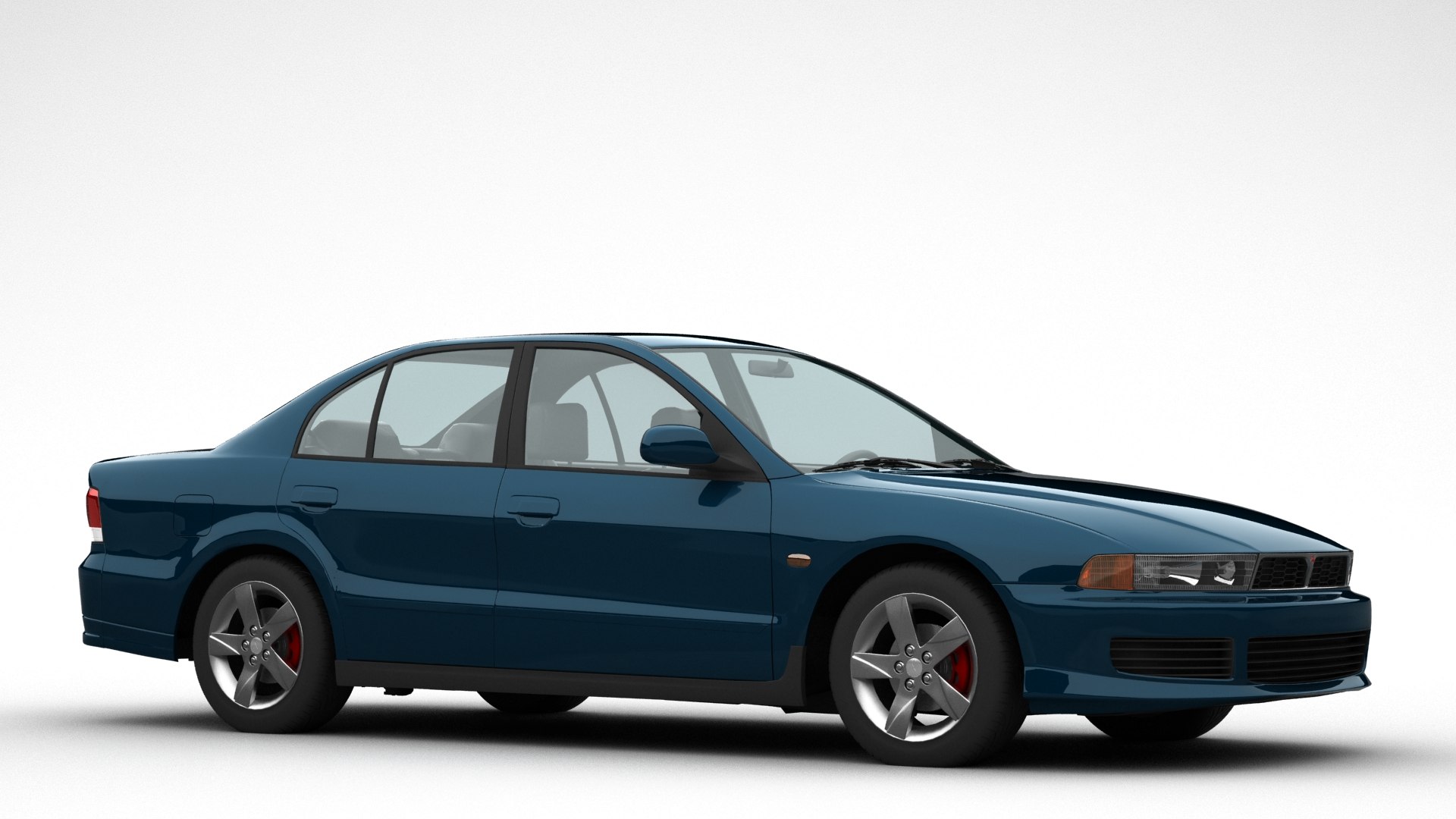 Mitsubishi Galant VIII 3D Model - TurboSquid 2010534