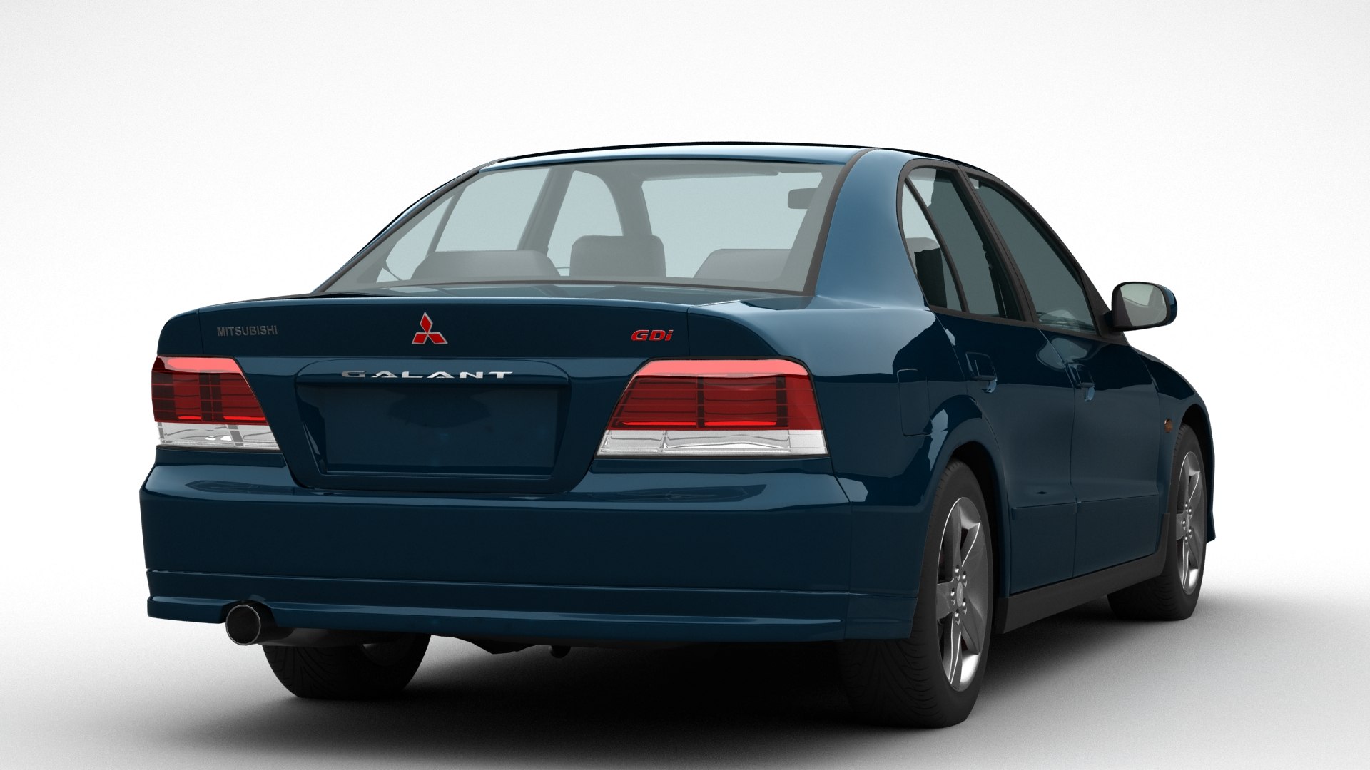 Mitsubishi Galant VIII 3D Model - TurboSquid 2010534